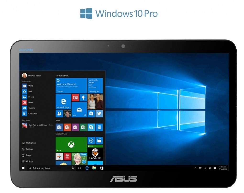 ASUSPRO A4110 Komputer AiO ASUS Terjangkau Berdesain Minimalis | Pricebook