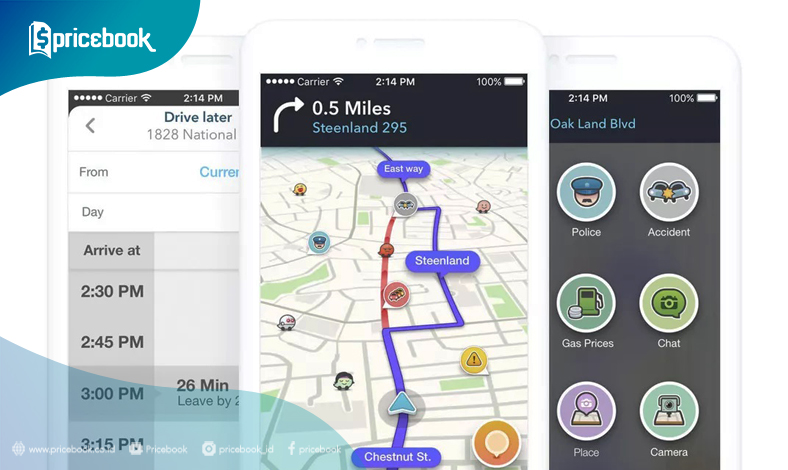 Update Waze, Luncurkan Jalur Penyeberangan Kereta Api | Pricebook