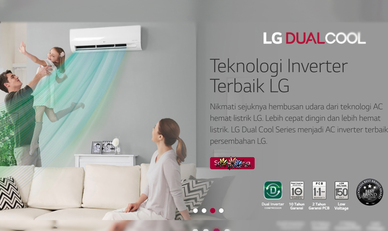 AC LG DUAL COOL Series, Lebih Hemat Listrik dan Lebih Cepat Dingin | Pricebook